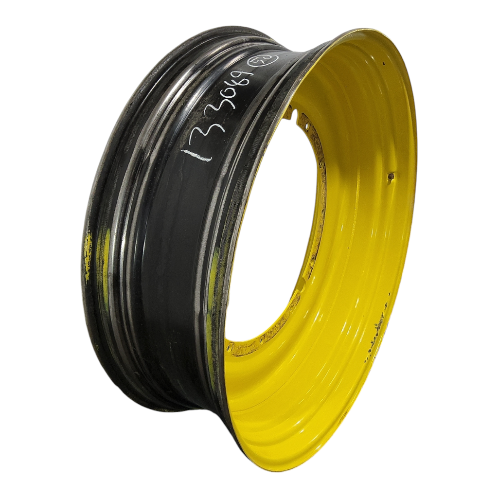 USED 16"W x 50"D, John Deere Yellow 12-Hole Stub Disc , -3.12" Offset for Sale | NTS Tire Supply